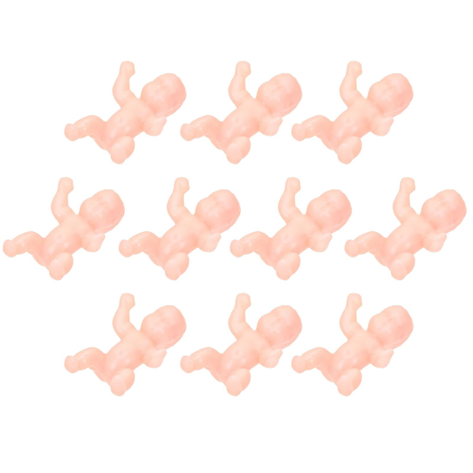 HJJLRH Plastic Babies for Baby Shower Game, Tiny Plastic Babies Mini ...