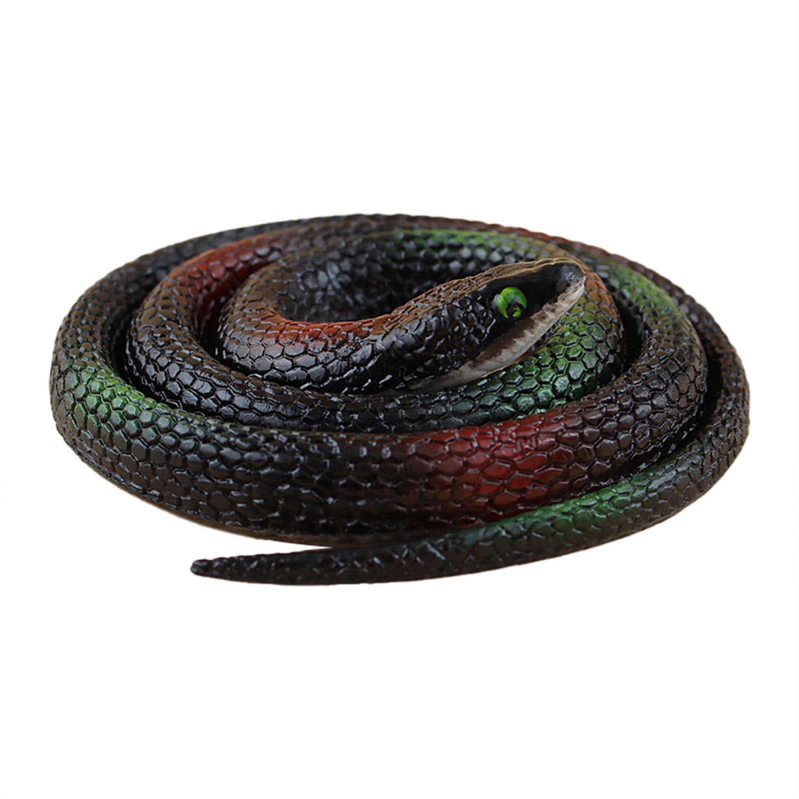 HJJLRH Realistic Rubber Snake Fake Snake Toy Prankster Stuff for April ...