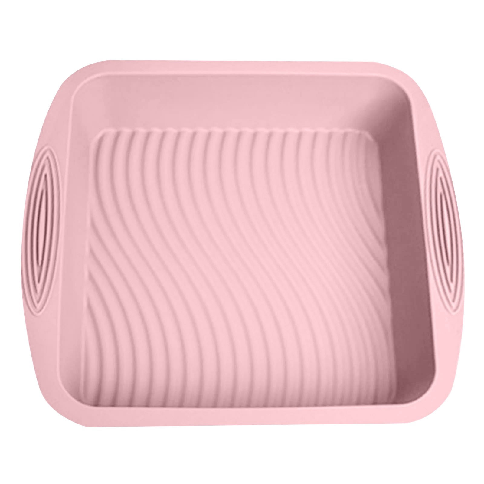 HJJLRH Silicone Square Cake Pan Nonstick Silicone Cake Molds, Brownie ...