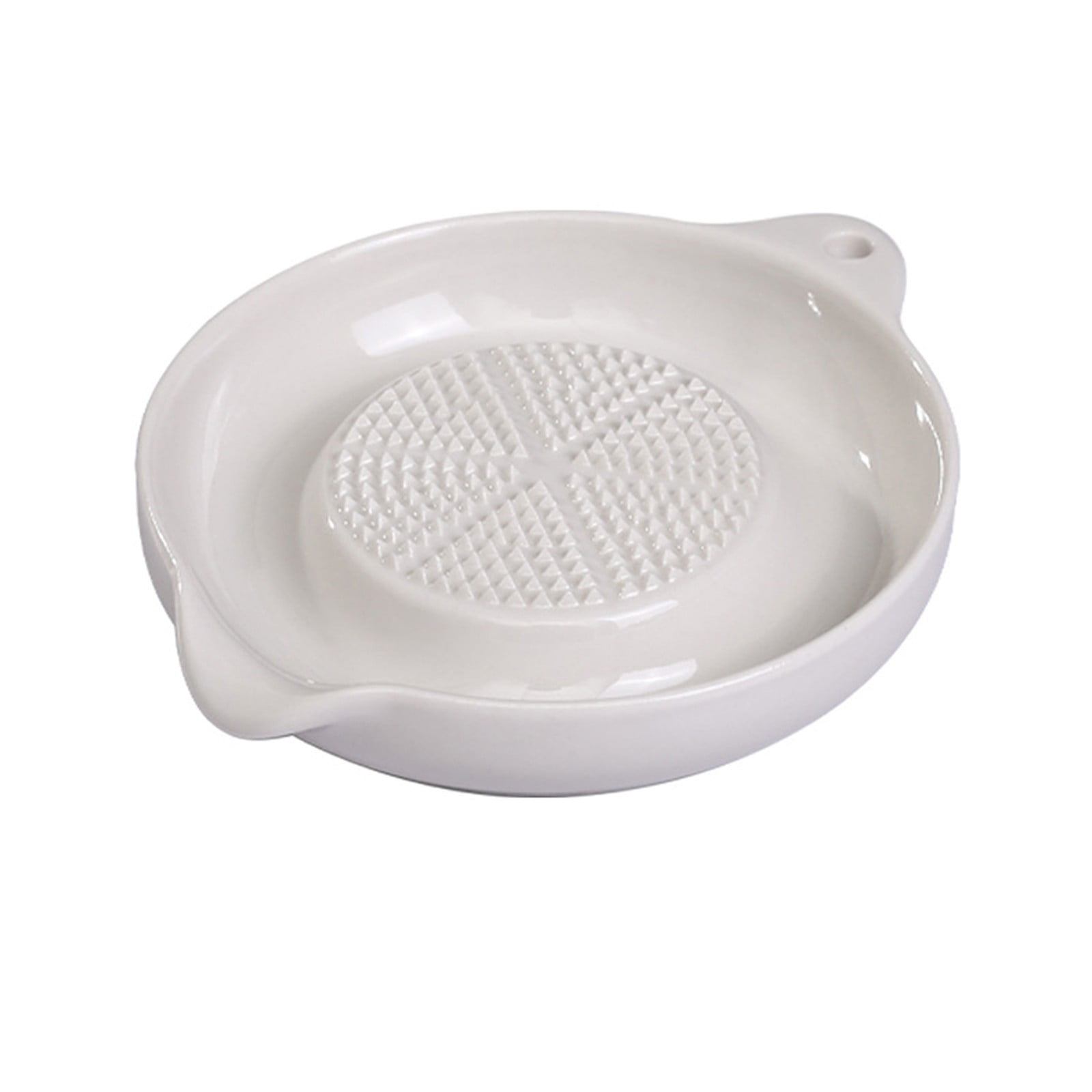 HJQEQVD 1 Pack Advanced Ceramic Grater Plate for Ginger, Garlic, Onion ...