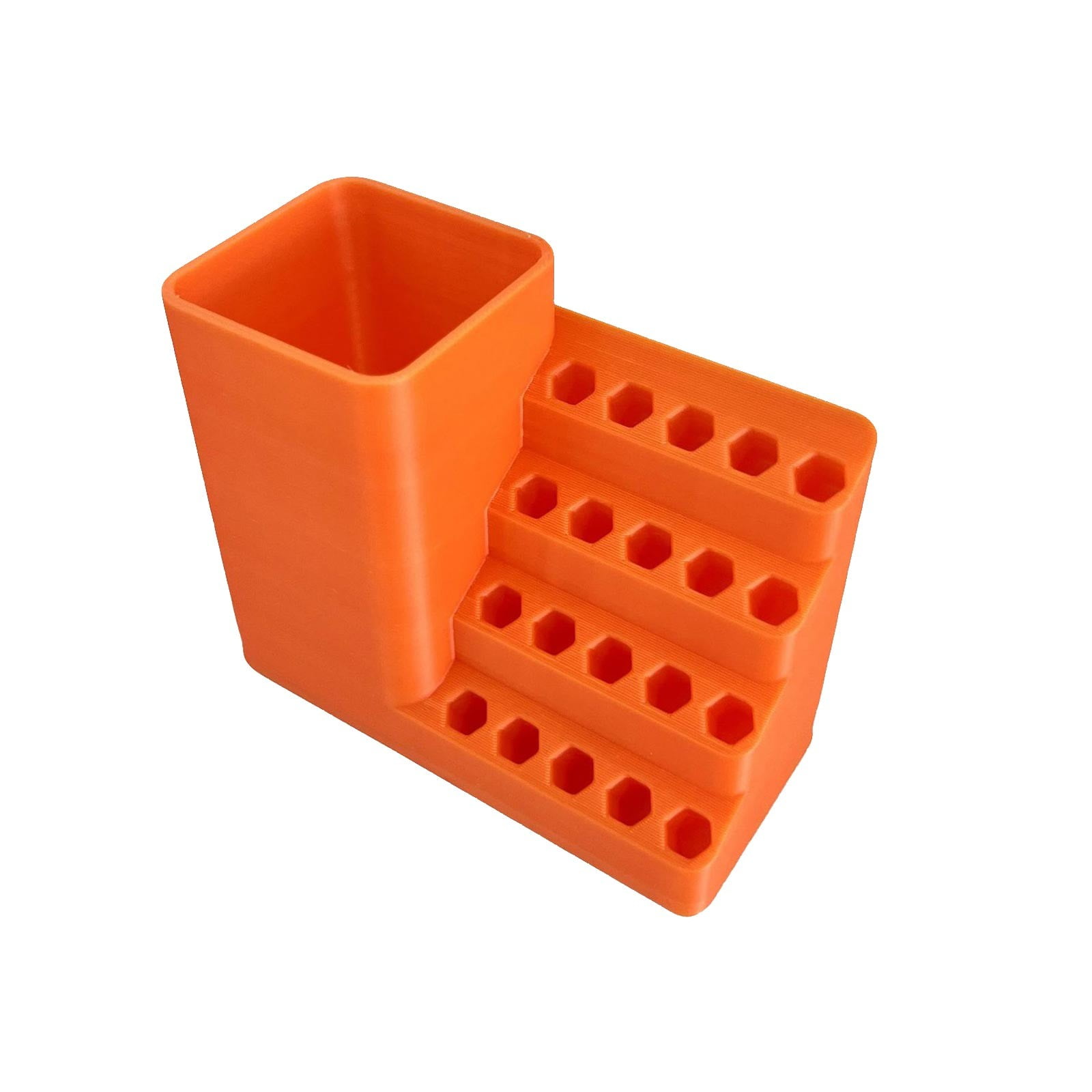 HJQEQVD 1 Piece Milling Cutter Storage Box 21 Holes Milling Cutter ...