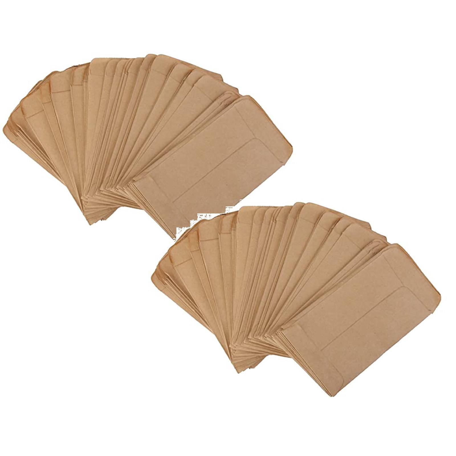 HJQEQVD 200 Pieces Seed Packets Envelopes Resealable Vintage Hybrid ...