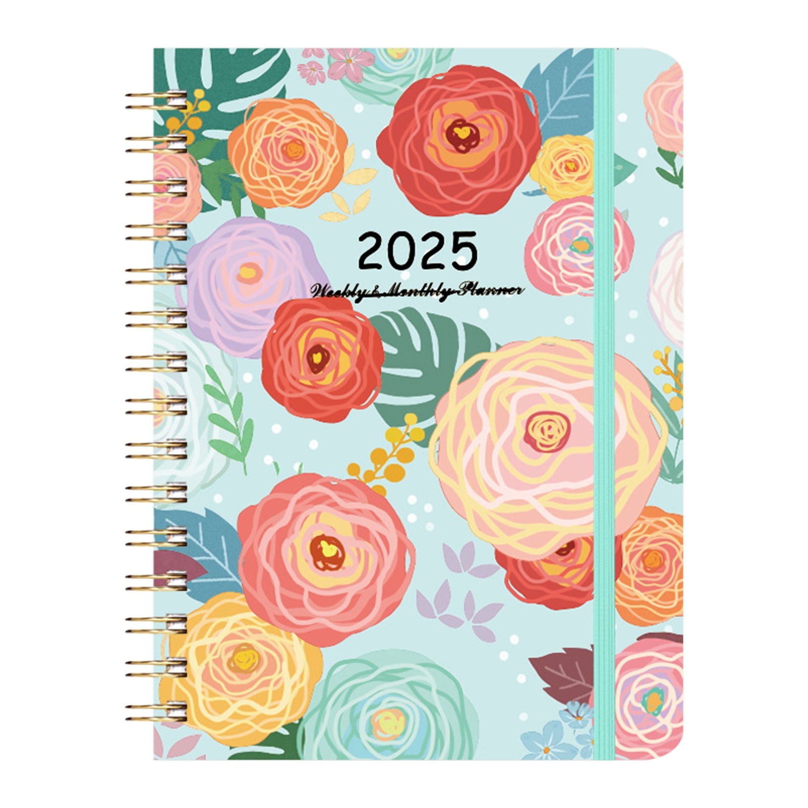 HJQEQVD 2025 Planner with Hourly Schedule & Vertical Weekly Layout 2025 ...