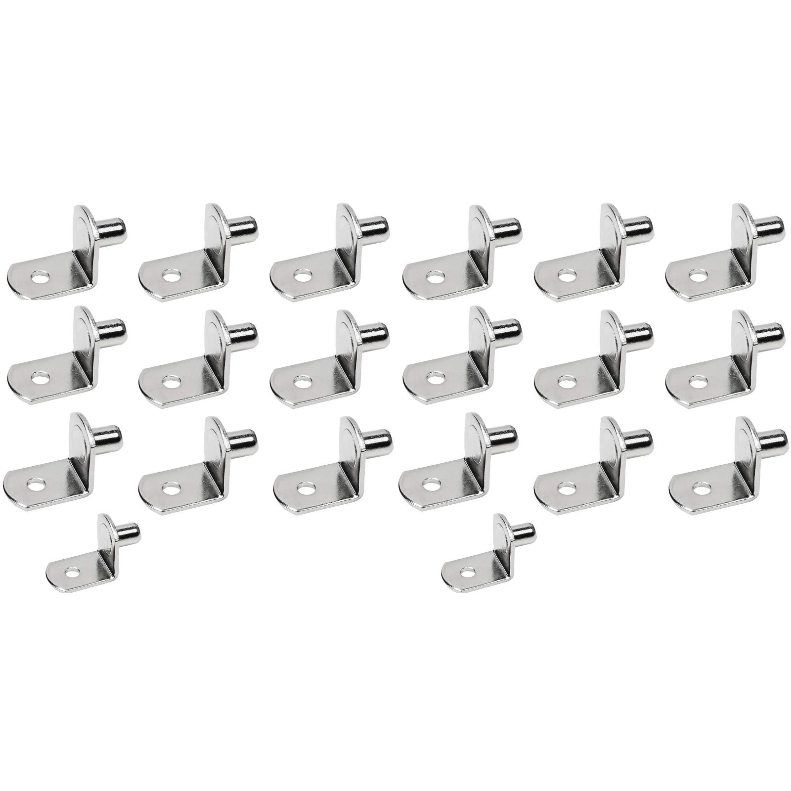 HJQEQVD 40Pcs Shelf Support Pegs, 1/4 Inch (6.35mm) Metal Shelf Pins ...
