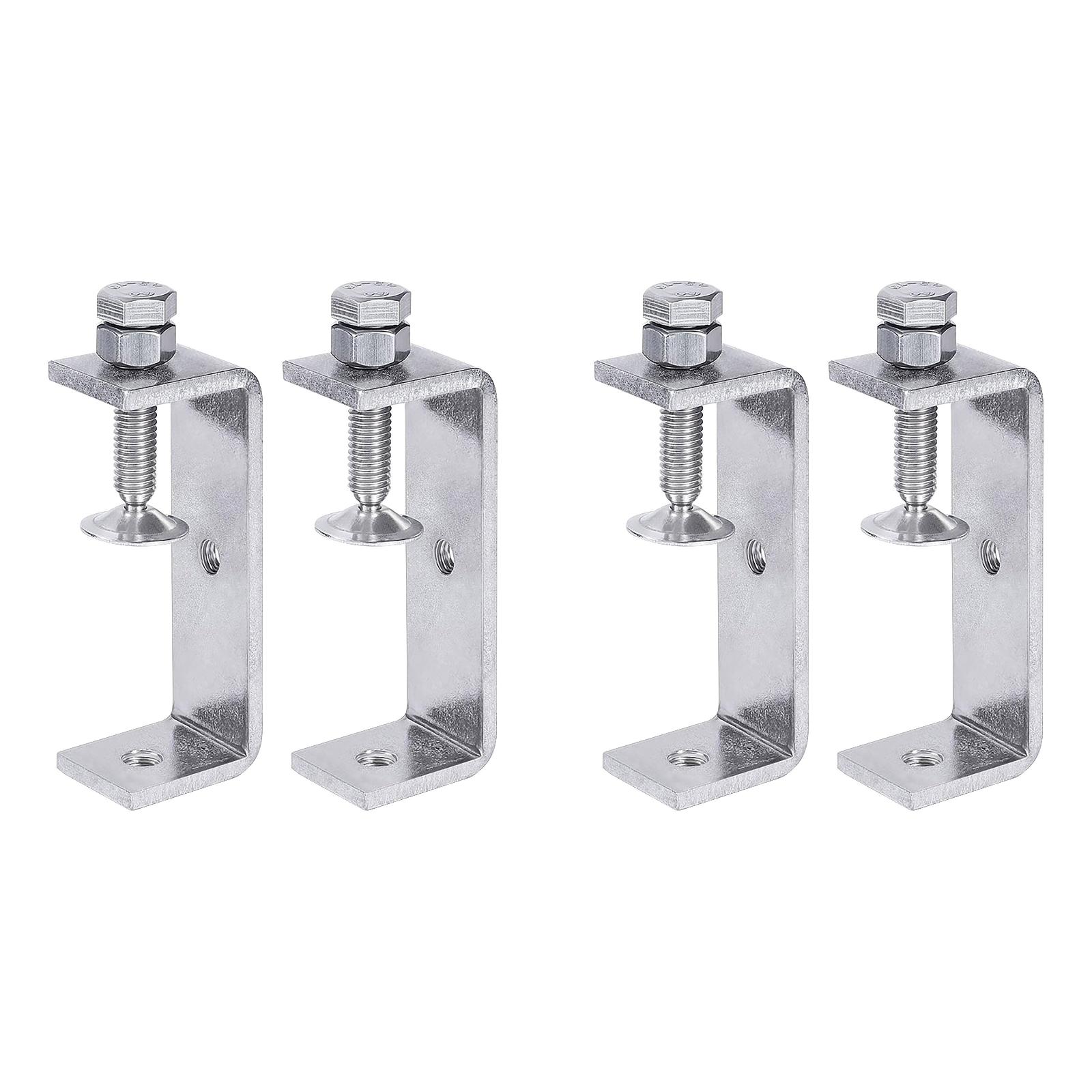 HJQEQVD 4Pcs 304 Stainless Steel C Clamp 65MM Heavy Duty C Clamp ...