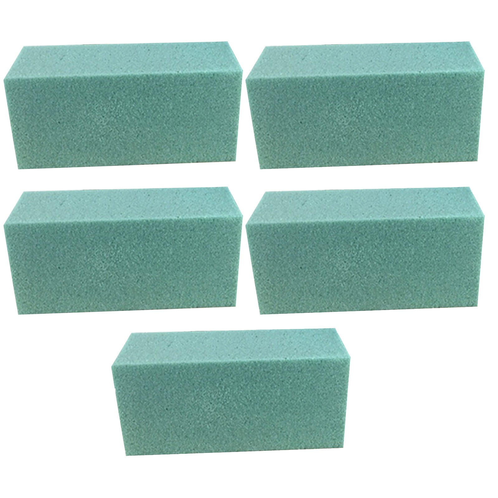 HJQEQVD 5 Pack Floral Foam Blocks Each (8.26"L X4.13"W X 2.75"H) Green ...