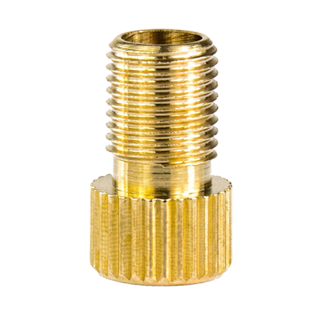 HJQEQVD Bicycle Valve Adapter DV & SV (Dunlop & French Valve) to AV ...