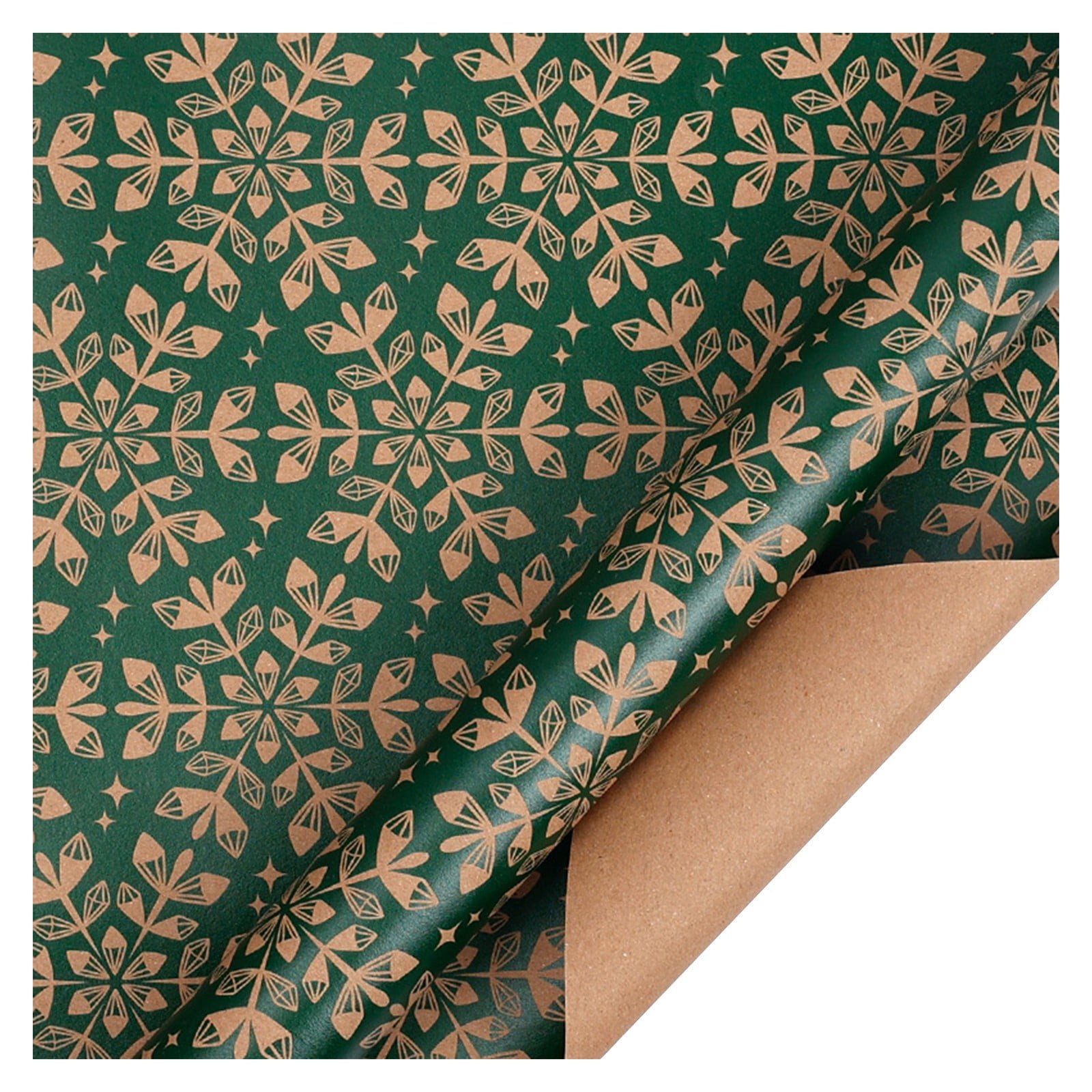 HJQEQVD Christmas Wrapping Paper Red Santa Snowman Gift Wrap Paper ...
