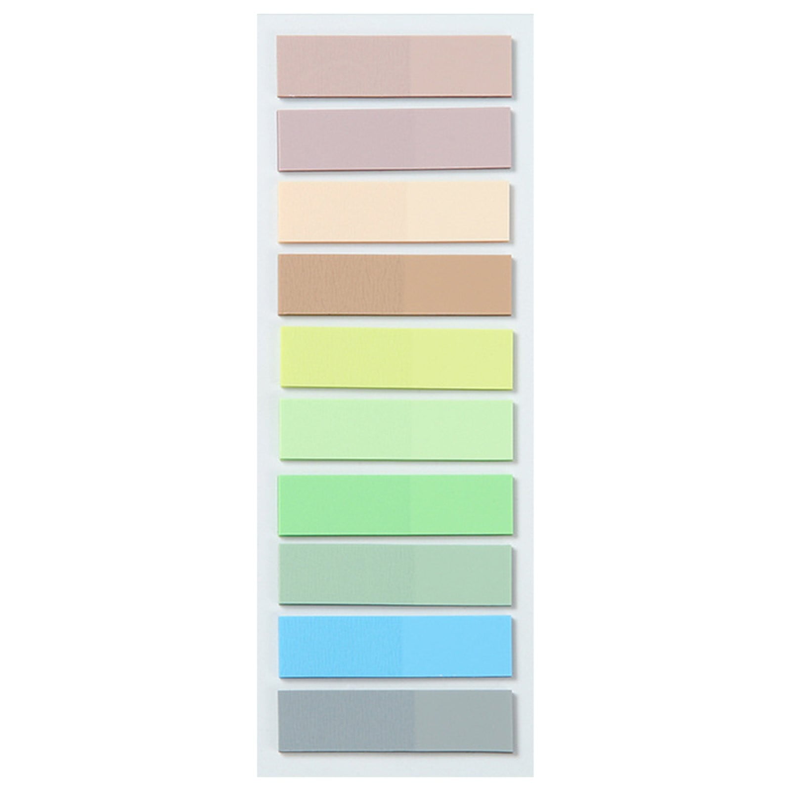 HJQEQVD Colored Translucent Book Page Tabs - Reusable Annotation Index ...