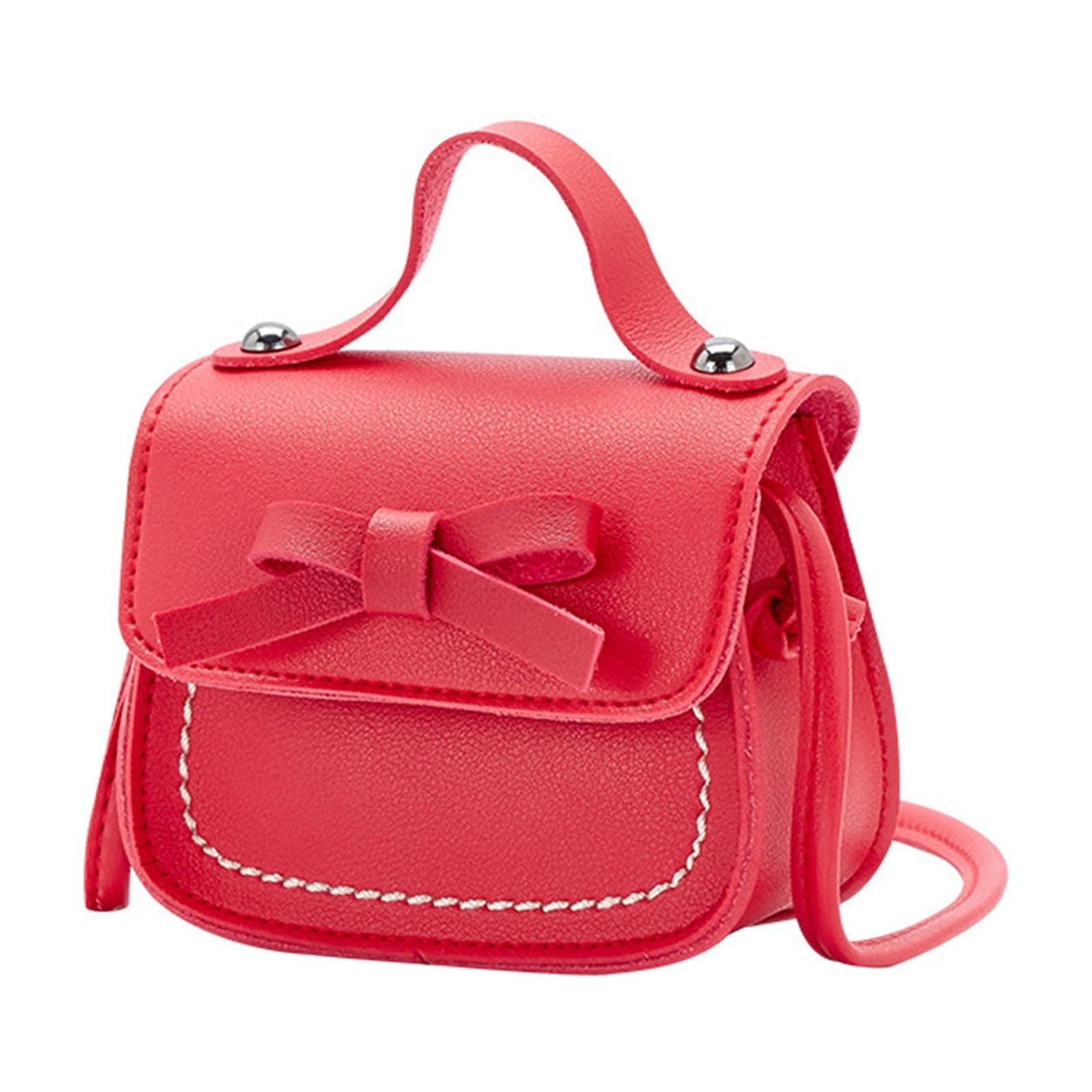 HJQEQVD Girls' Shoulder Bag Fashion Mini Bow Mini Backpack for Kids ...