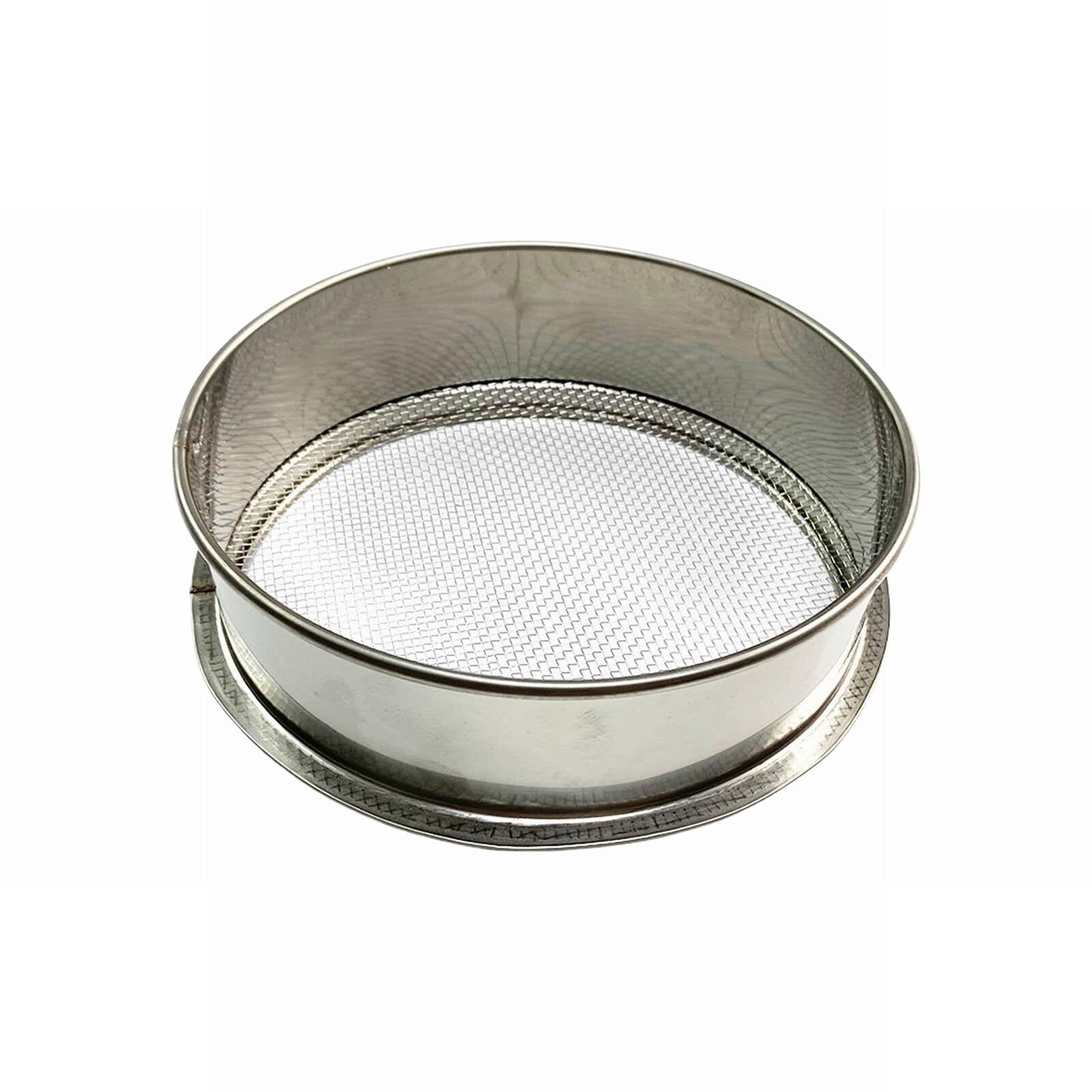 HJQEQVD Handheld Metal Soil Sieve - Dual Purpose Garden Wire Mesh ...