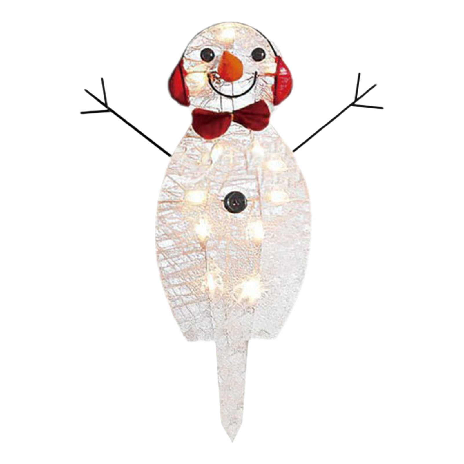 HJQEQVD Illuminated Christmas Snowman Yard Decoration with Acrylic ...