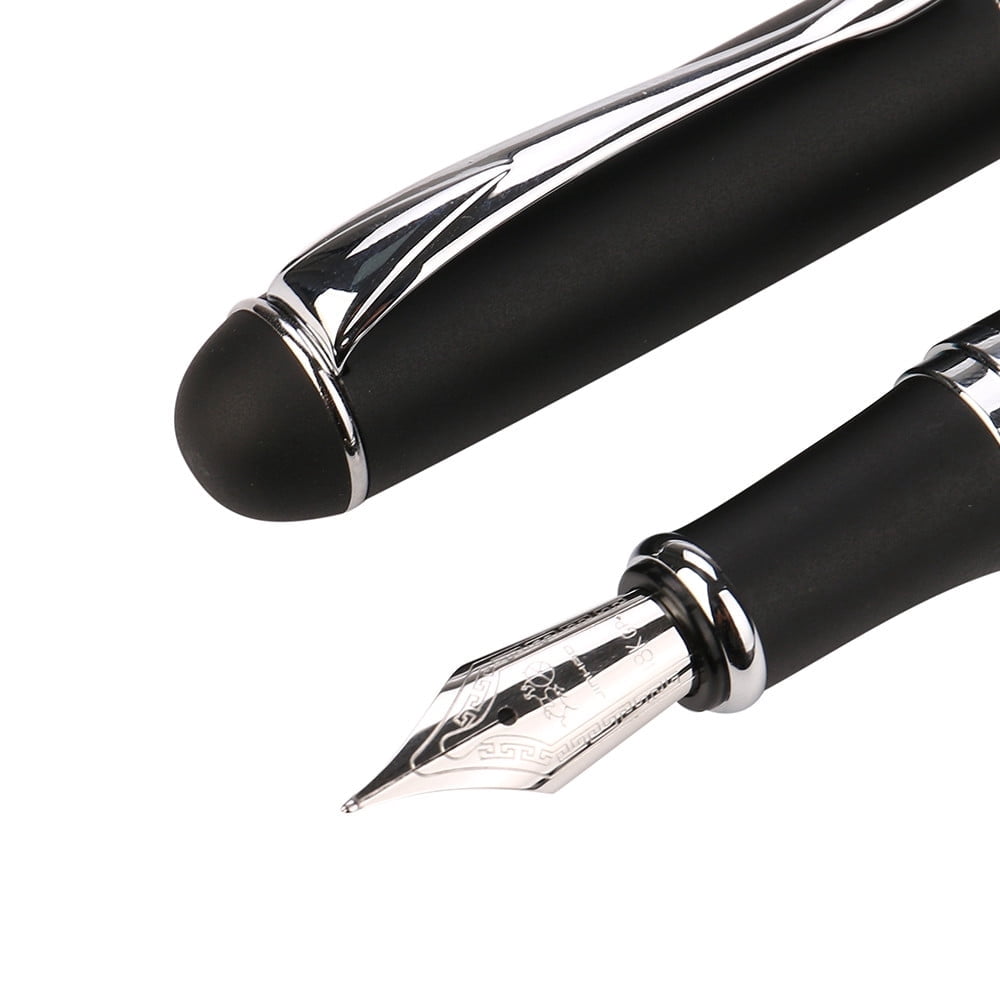 HJQEQVD Ink Pens for Writing Matte Frosted Deluxe Black JinHao X750 ...