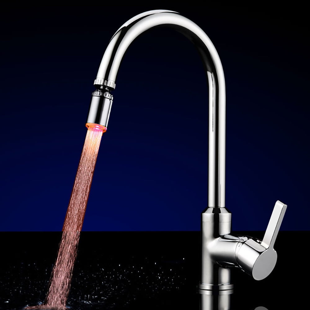 HJQEQVD Led Water Faucet Light 7-Color Gradient Led Water Faucet Light ...
