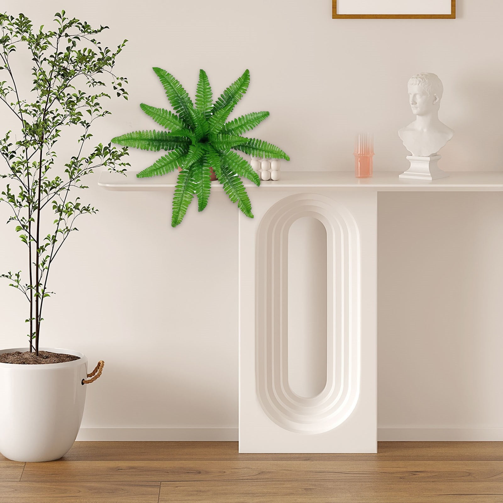 HJQEQVD Lifelike Artificial Fern Artificial Ferns for Outdoors Ferns ...