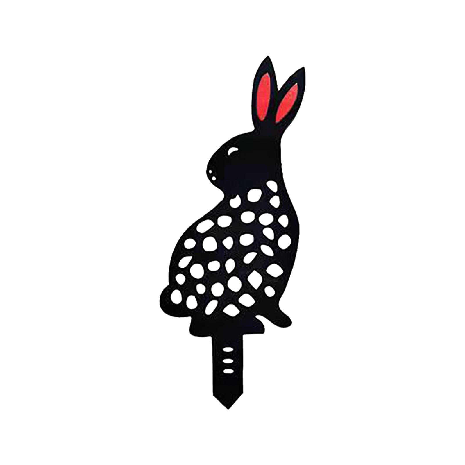 HJQEQVD Metal Bunny Garden Decor Rabbit Silhouette Yard Decor for ...