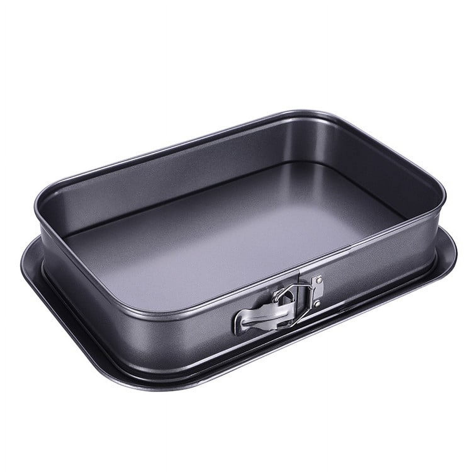HJQEQVD Non Stick Springform Pans Cheesecake Pans Rectangle Springform ...