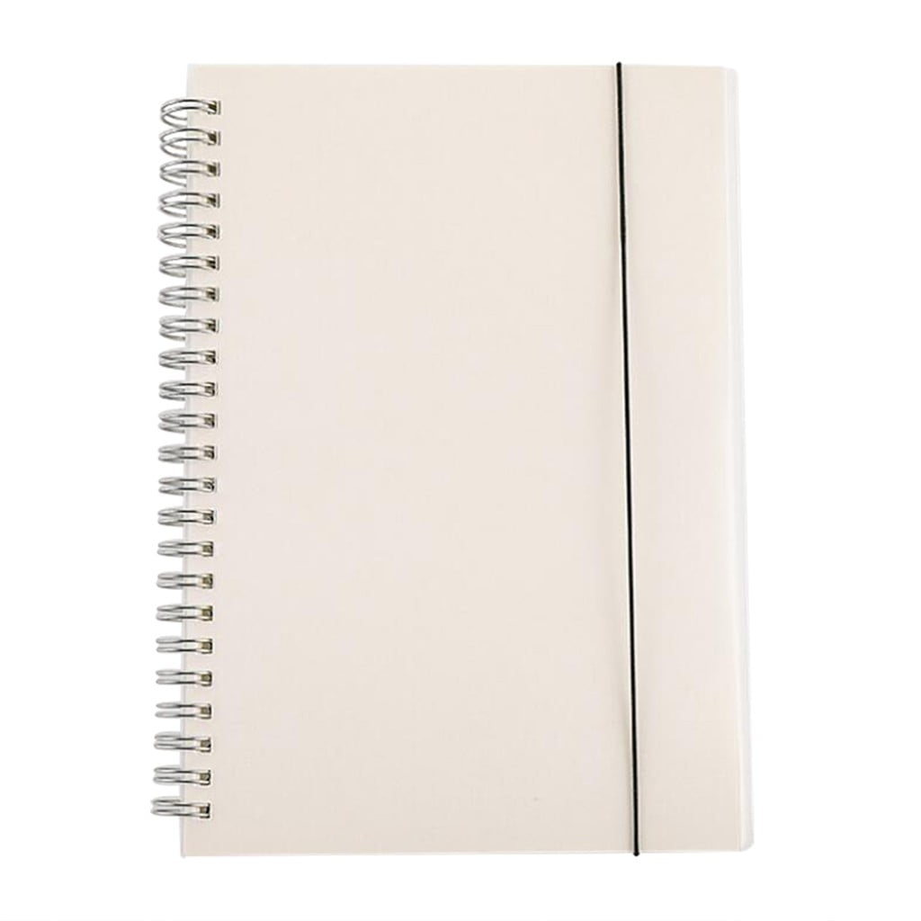 HJQEQVD Notebooks for Work Transparent Frosted Cover Coil Blank Line ...