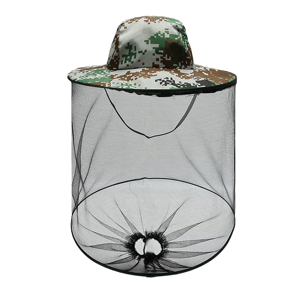 HJQEQVD Outdoor Mosquito Head Net Mesh Face Netting Bug Face Netting ...