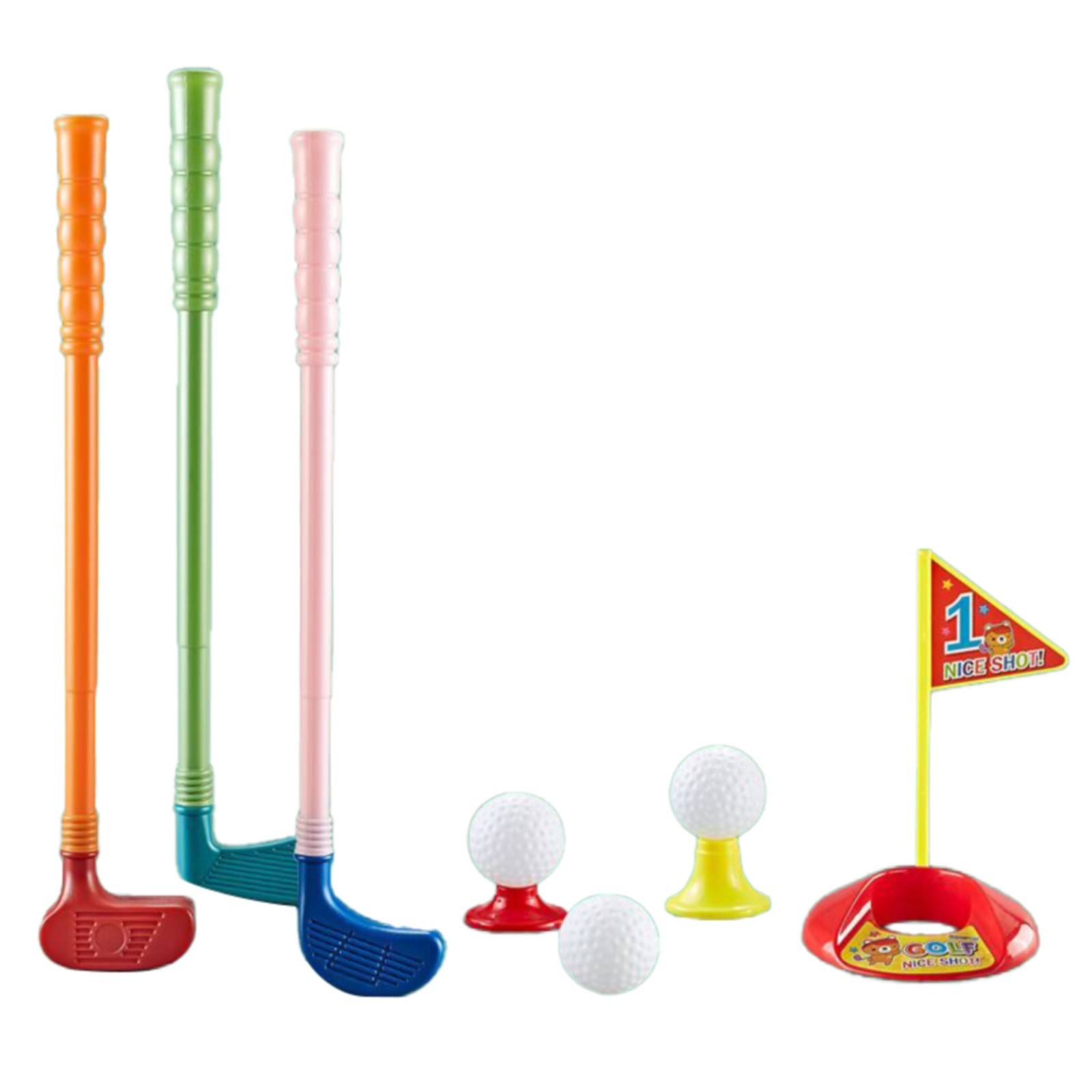 HJQEQVD Toddler Golf Set Upgraded Kids Golf Clubs Children Plastic Toys ...