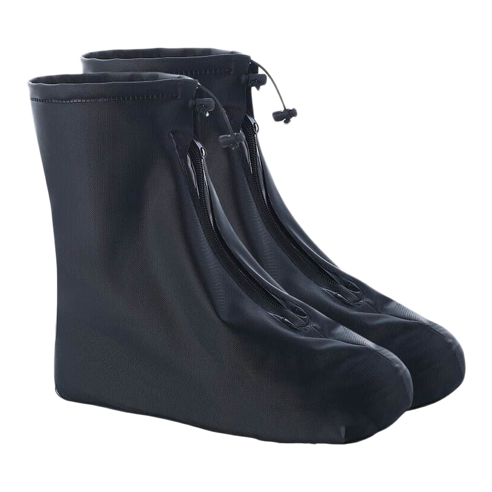 HJQEQVD Water Proof Shoes Boot Cover Zipper Rain Shoe Covers High Top ...