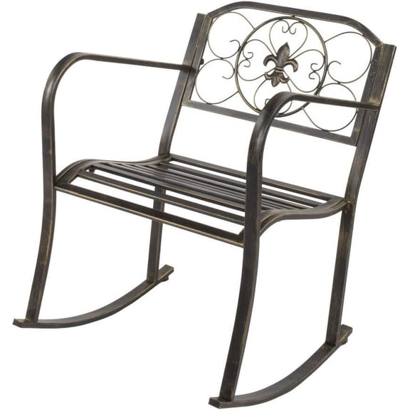 Wrought Iron Rockers for Indoor and Outdoor Use with Elegant Styles