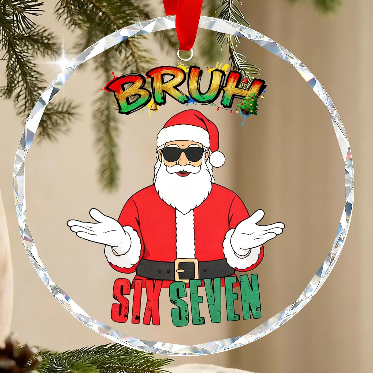 HJX 67 Christmas Ornament, 6 7 Ornament for Christmas 2025, Six Seven ...