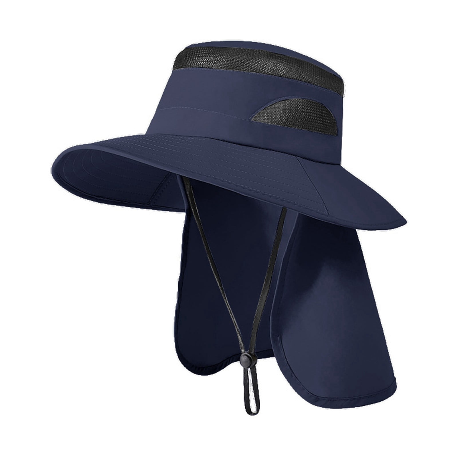 HJYCHN Summer Outdoor Sun Hat with Wide Brim Mesh Ventilation and ...