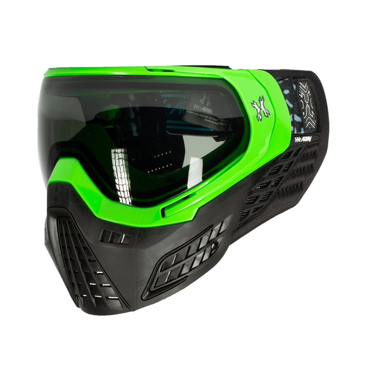 HK Army KLR Paintball / Airsoft Goggle - Blackout Neon Green - Walmart.com