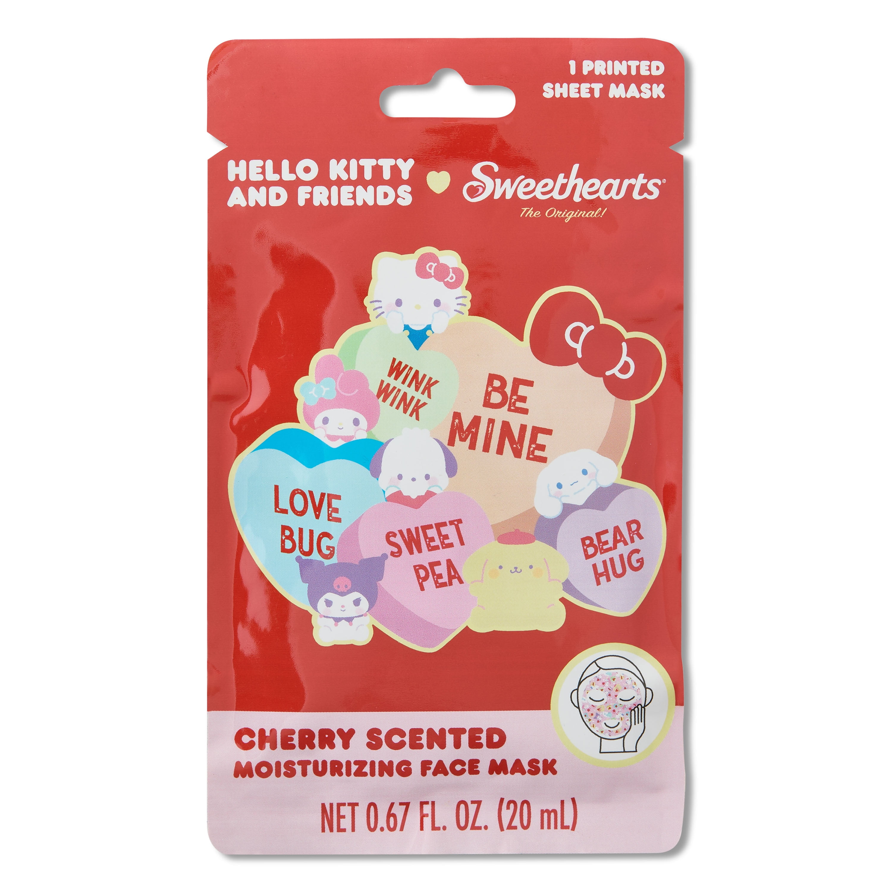 Sweethearts x Hello Kitty & Friends Face Mask, One Size, Single Use ...