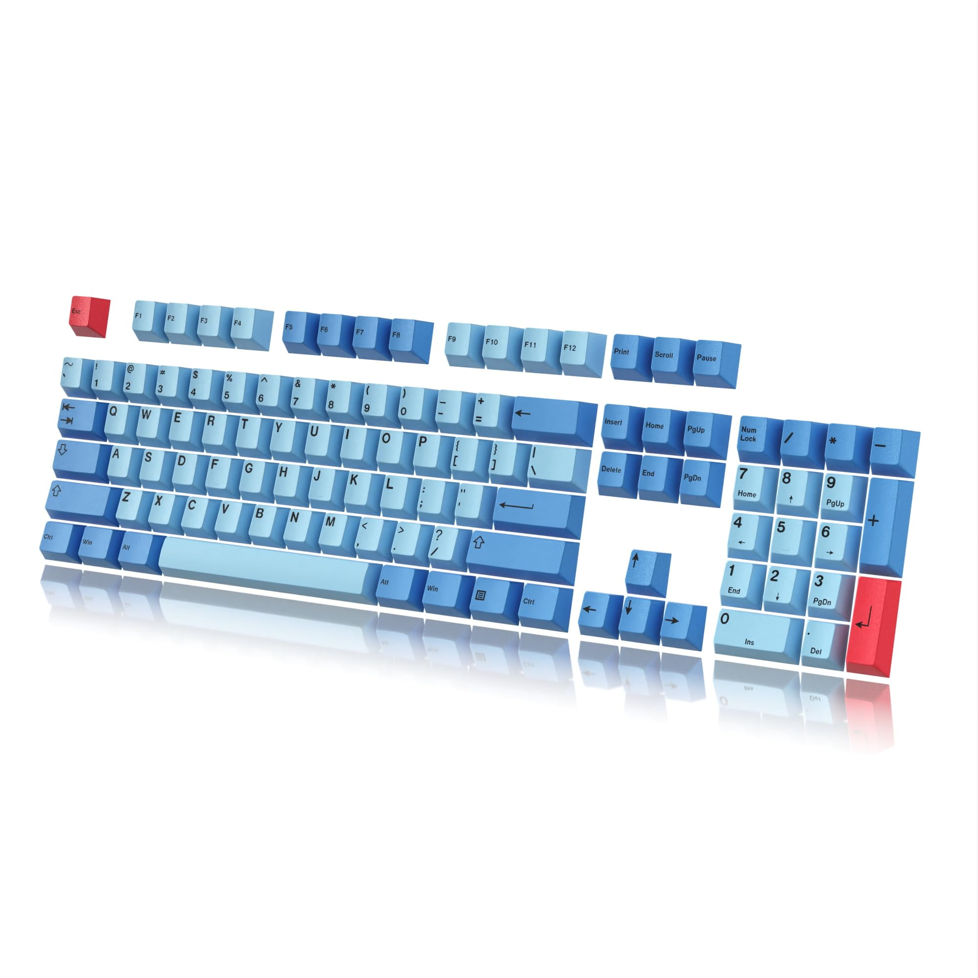HK GAMING Custom Keycaps | Dye Sublimation PBT Keycap Set for ...
