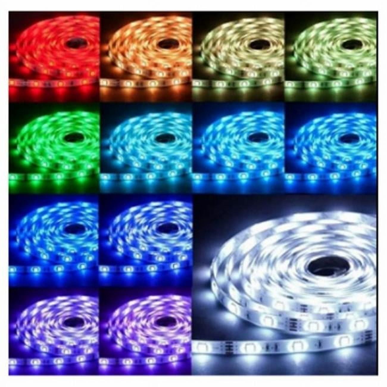 HK Star Bright Lighting 105256 6.5 ft. Holiday Wonderland RGB Strip ...