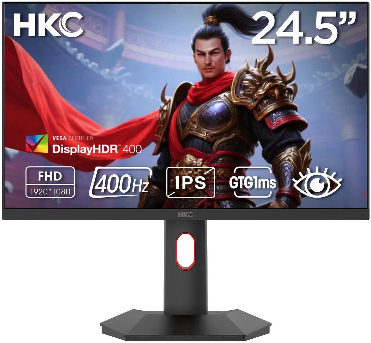 HKC G25H5P 24.5" FHD Fast IPS Gaming Monitor – 1920×1080, 400Hz, 1ms ...