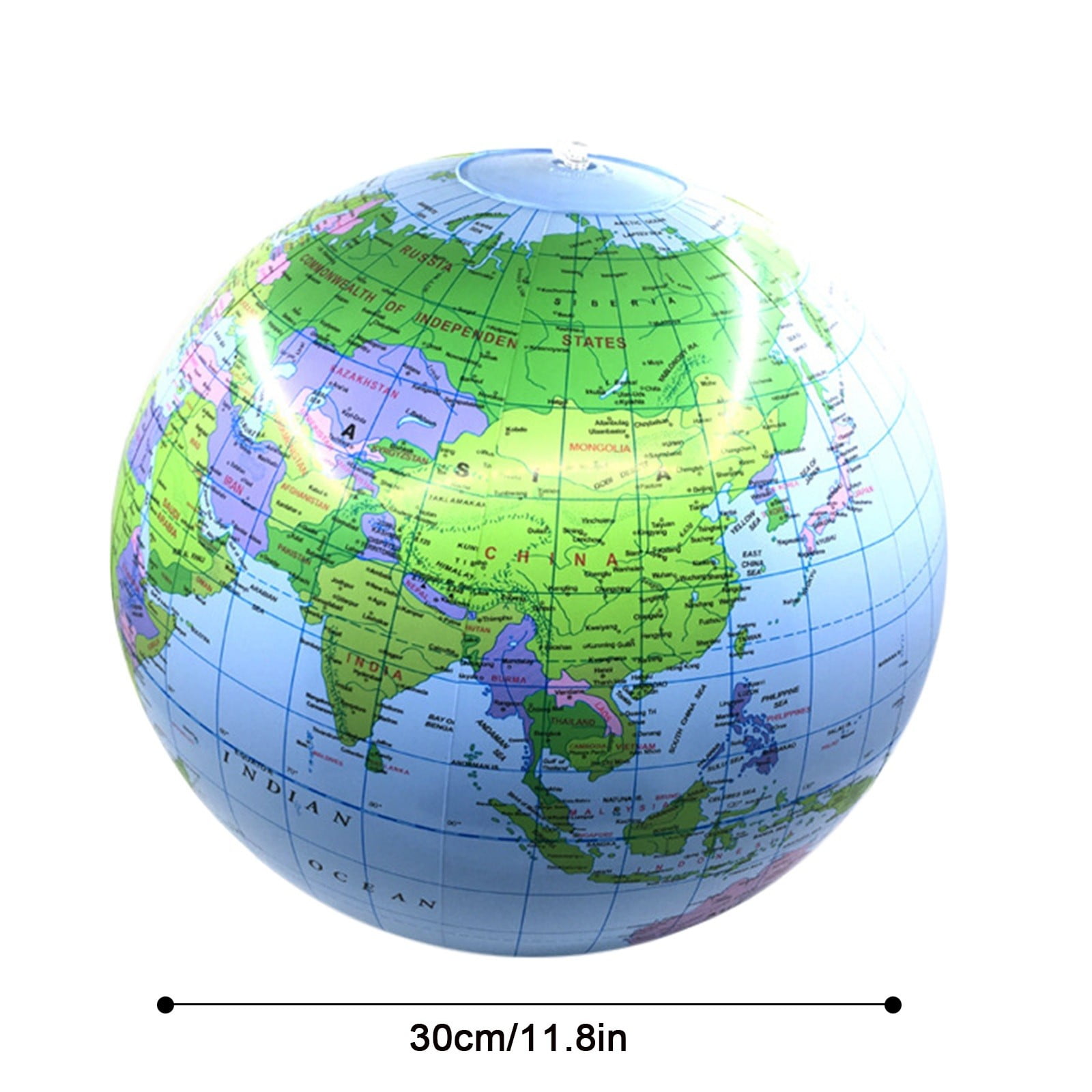 HKEJIAOI 2 Pack 12" Beach Balls - Large Beach Ball Inflatable Pool Toys ...