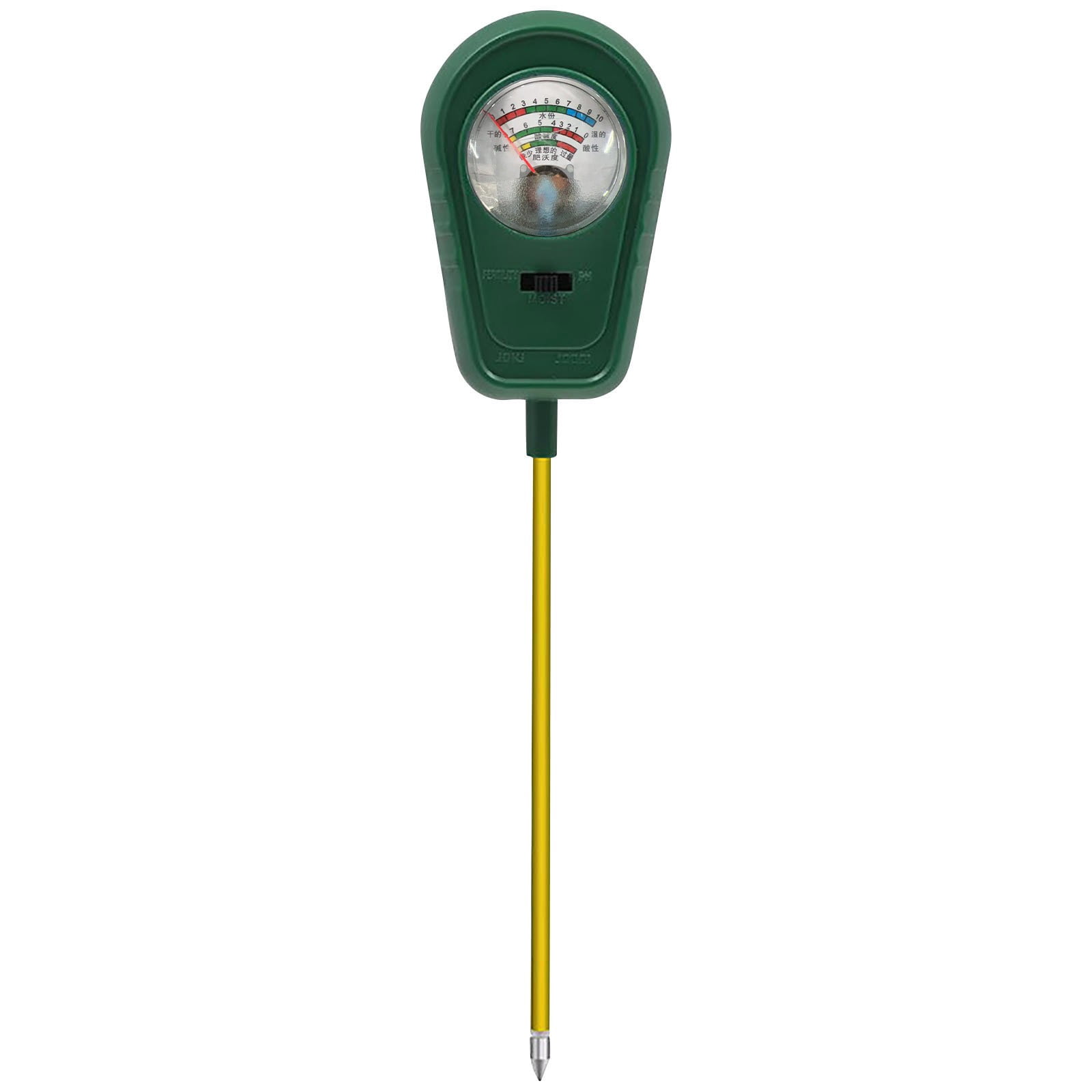 HKEJIAOI 3-in-1 Soil Tester for Fertility, Moisture & pH Level ...