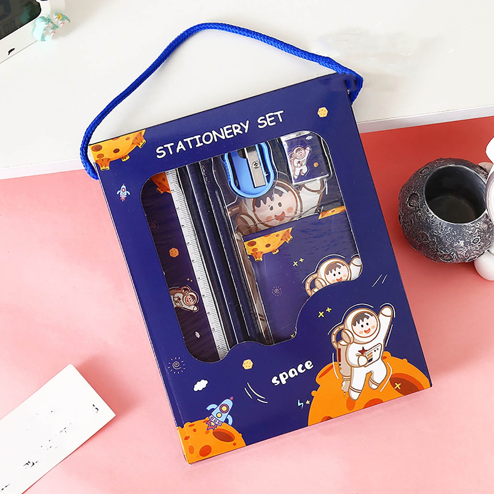 HKEJIAOI 6-Piece Drawing & Sketching Pencil Set with Eraser, Sharpener ...