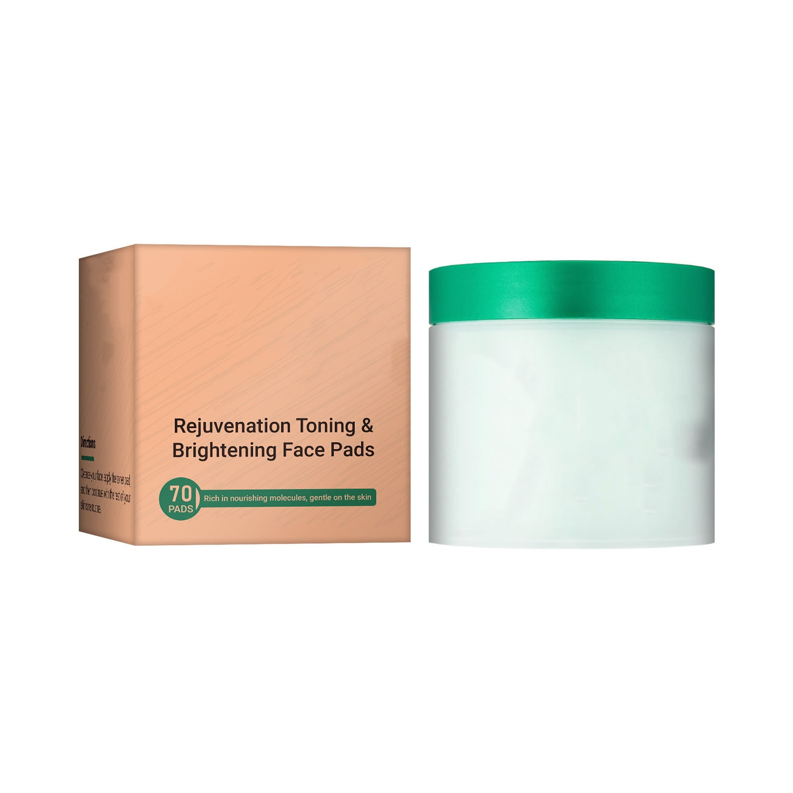 HKEJIAOI 70pc Moisturizing Cotton Tablets for Hydration & Wrinkle Care ...