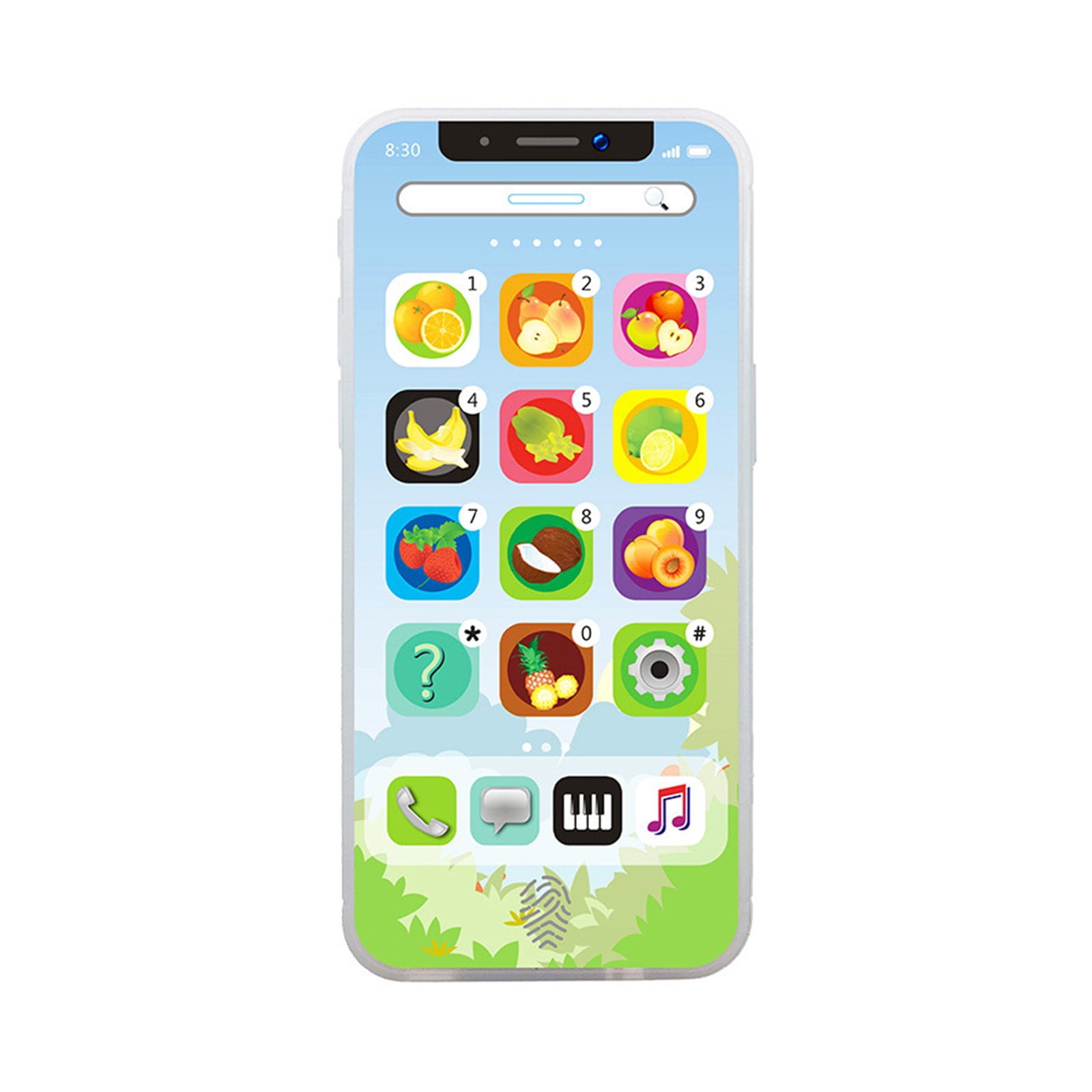 HKEJIAOI 8 Year Old Girl Birthday Gift Smart Phone Toy Play Cell Phone ...