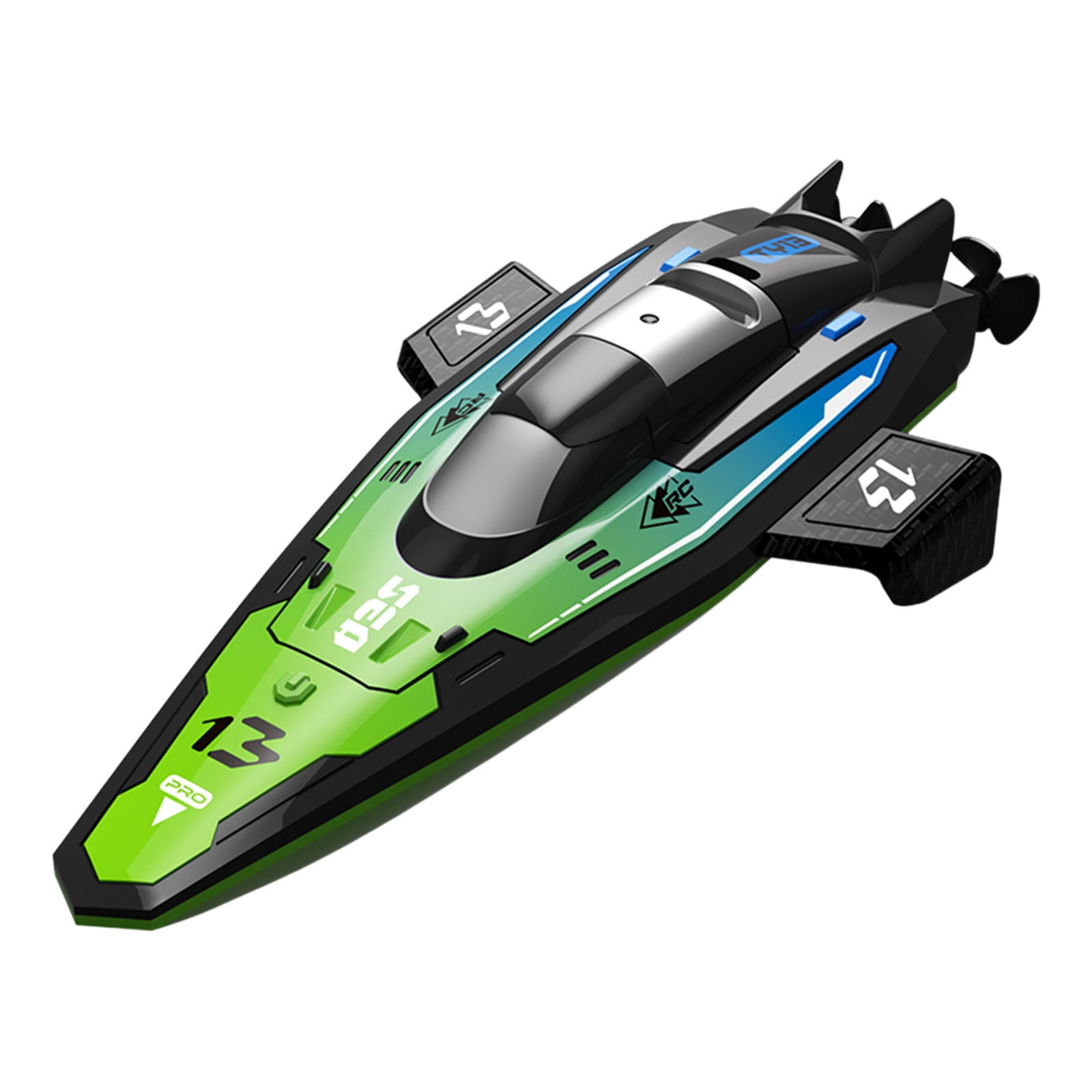 HKEJIAOI Halloween Gift Child Remote-controlled Toy Mini Speedboat ...