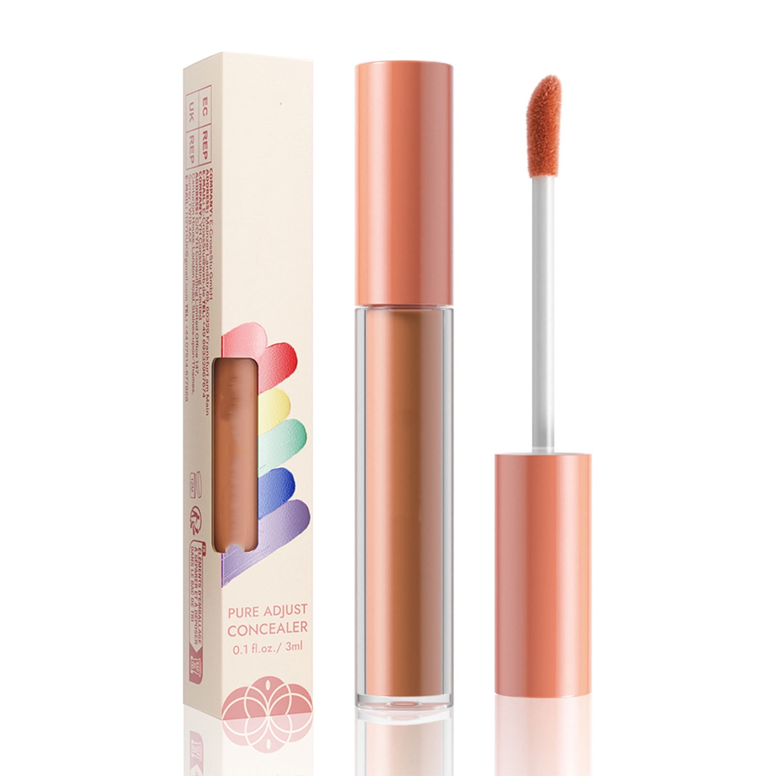 HKEJIAOI High-Coverage Concealer Liquid 50g - Full Coverage Concealer ...