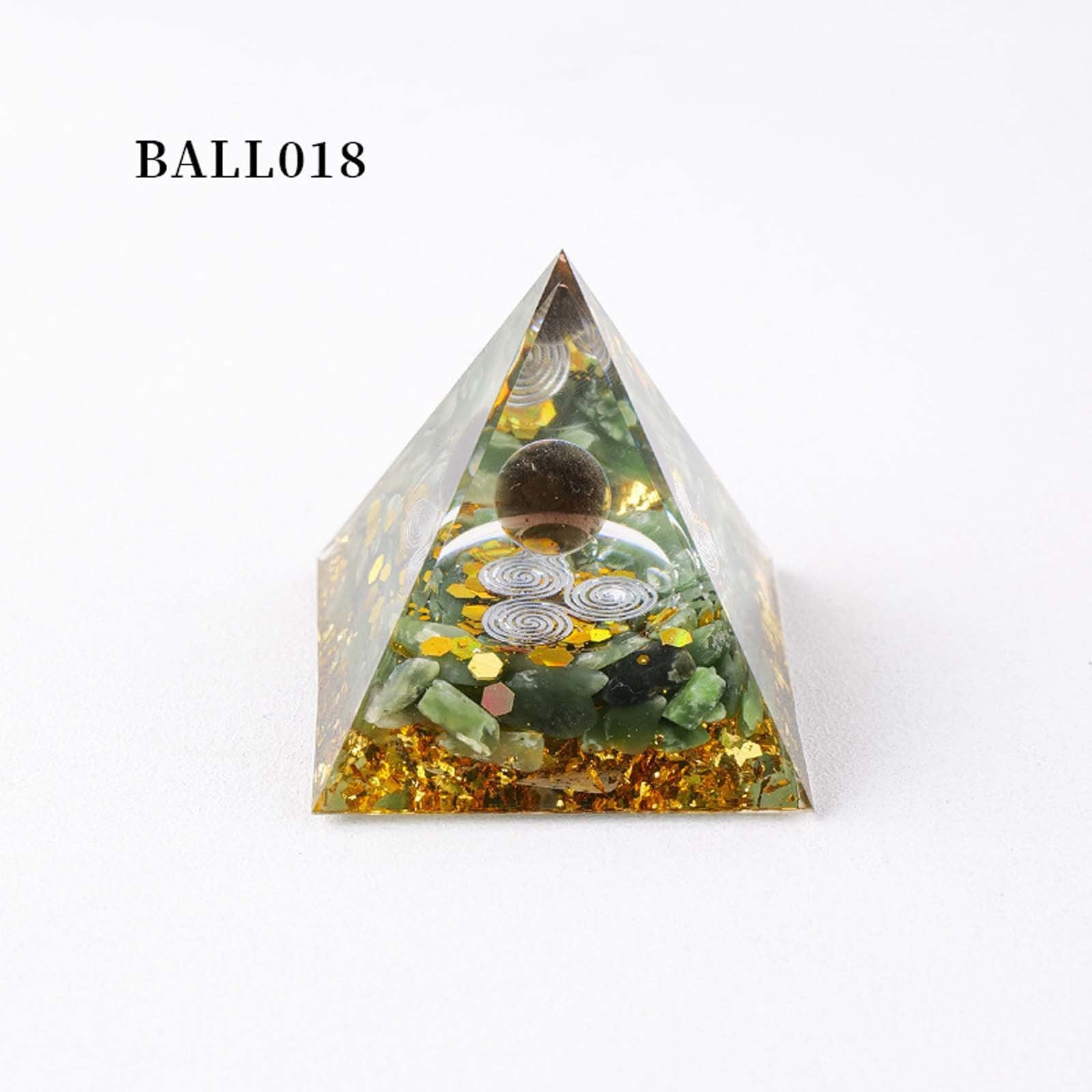 HKEJIAOI House Warming Gifts New Home Styles Pyramids Crystal Ball ...