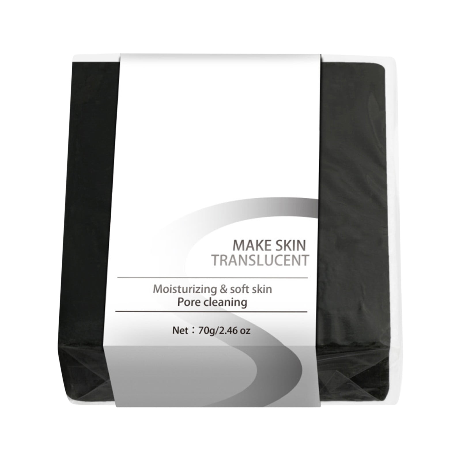 HKEJIAOI Natural Activated Charcoal Soap Bar Black Soap for Face & Body ...