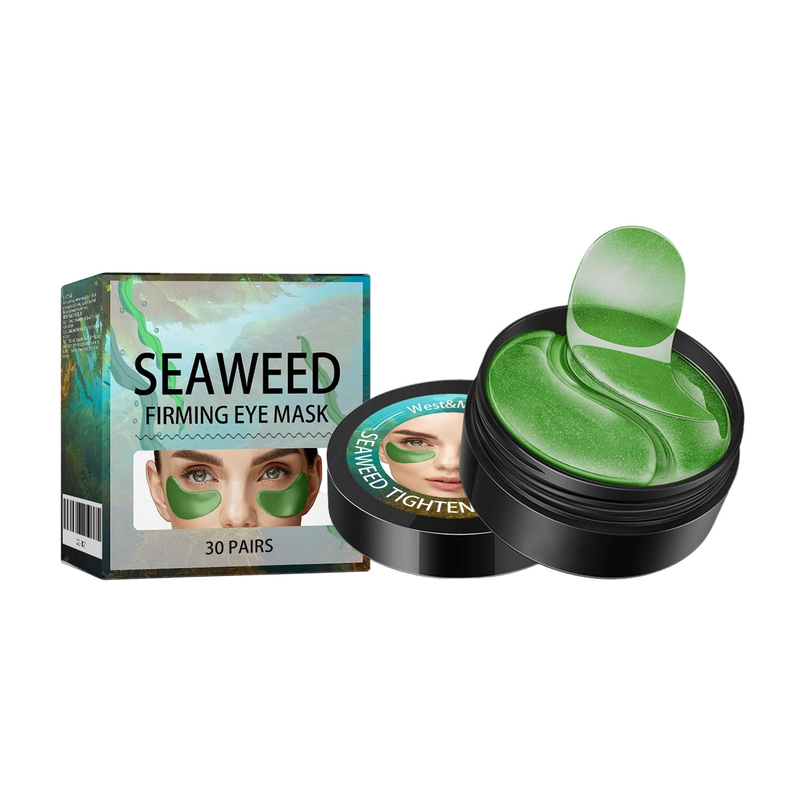 HKEJIAOI Revitalizing Seaweed Eye Mask with Fucoidan & Minerals for ...