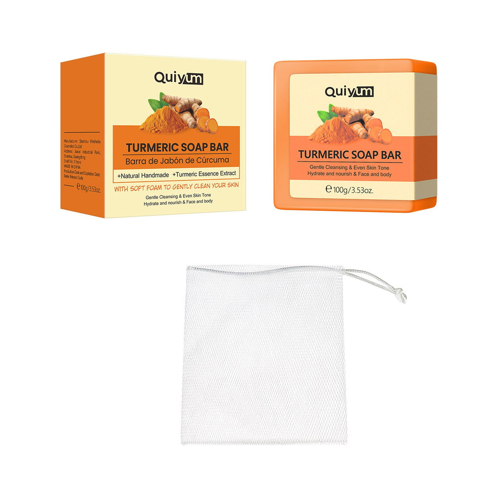 HKEJIAOI Sandalwood Luxury Bar Soap for Face & Body - Skin Soothing ...