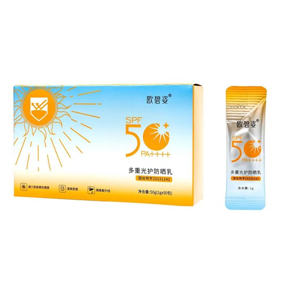 Sunscreen Packets