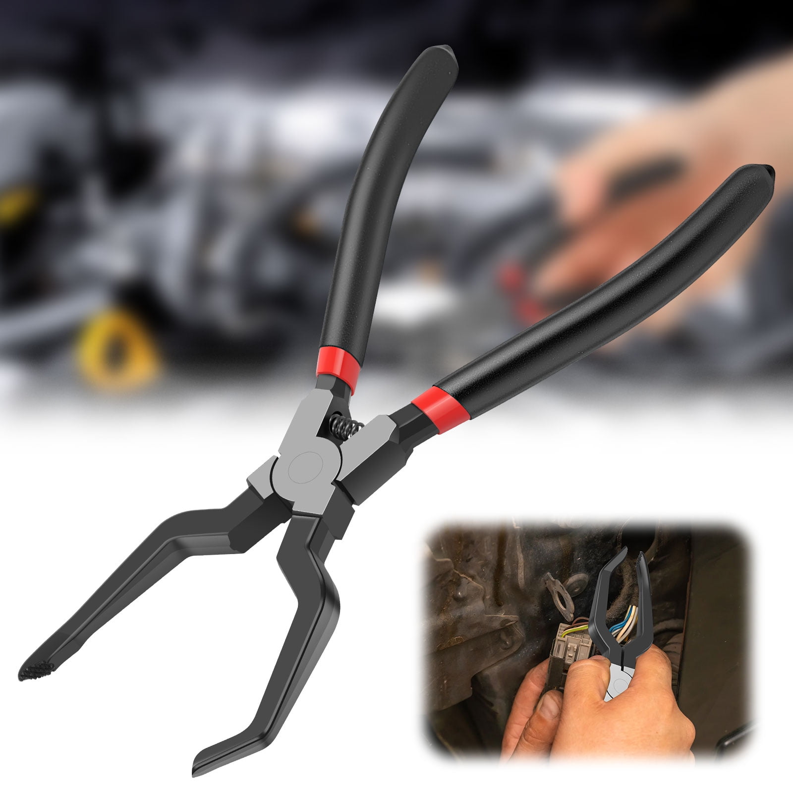 HKJUNFEI Electrical Disconnect Pliers with High Carbon Steel Fuel Line ...