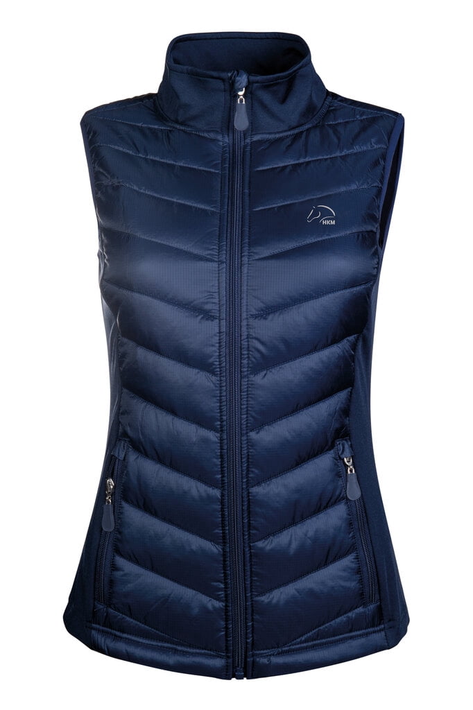 HKM Basel- Style Kids Jersey/Nylon Vest -Deep Blue-8-9 - Walmart.com