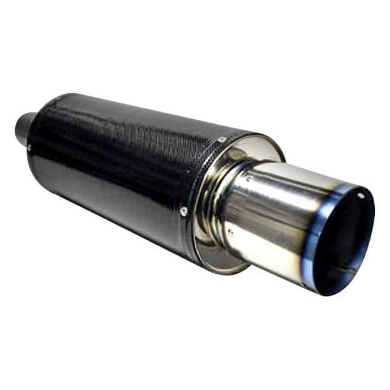 HKS 31012-BA001 Universal Carbon-Ti Titanium Muffler - Walmart.com