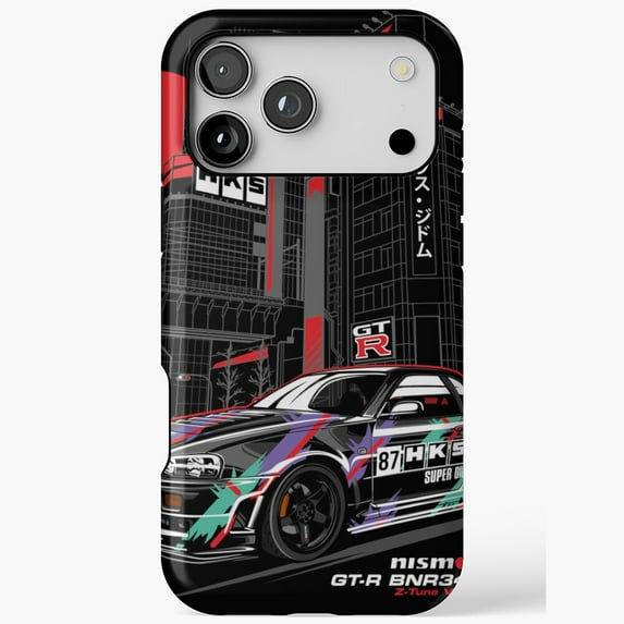 HKS R34 Nismo GTR Drift Racing iPhone Case 17 11 12 13 14 15 16 Pro Max - Walmart.com