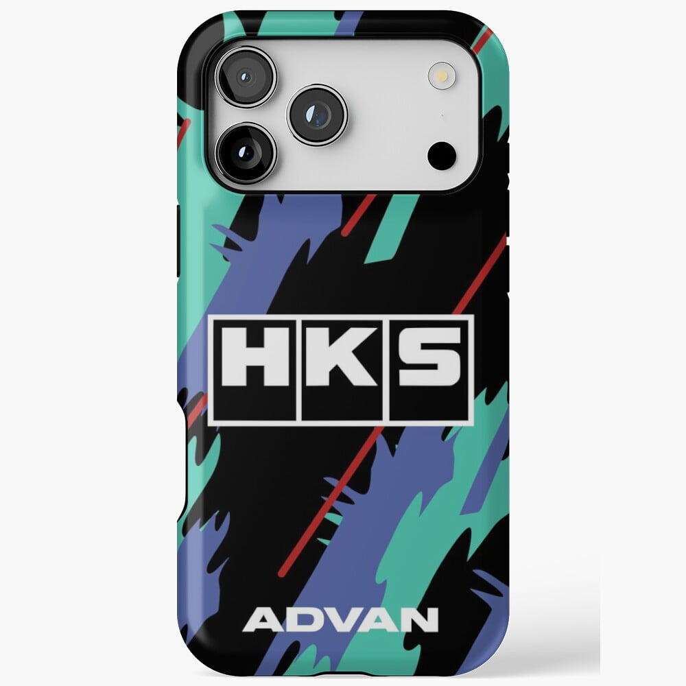 HKS retro super oil livery art iPhone Case 17 to 11 Pro Max - Walmart.com